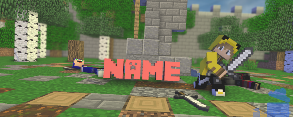 Free Minecraft Intro Template 42 Animation Cloud