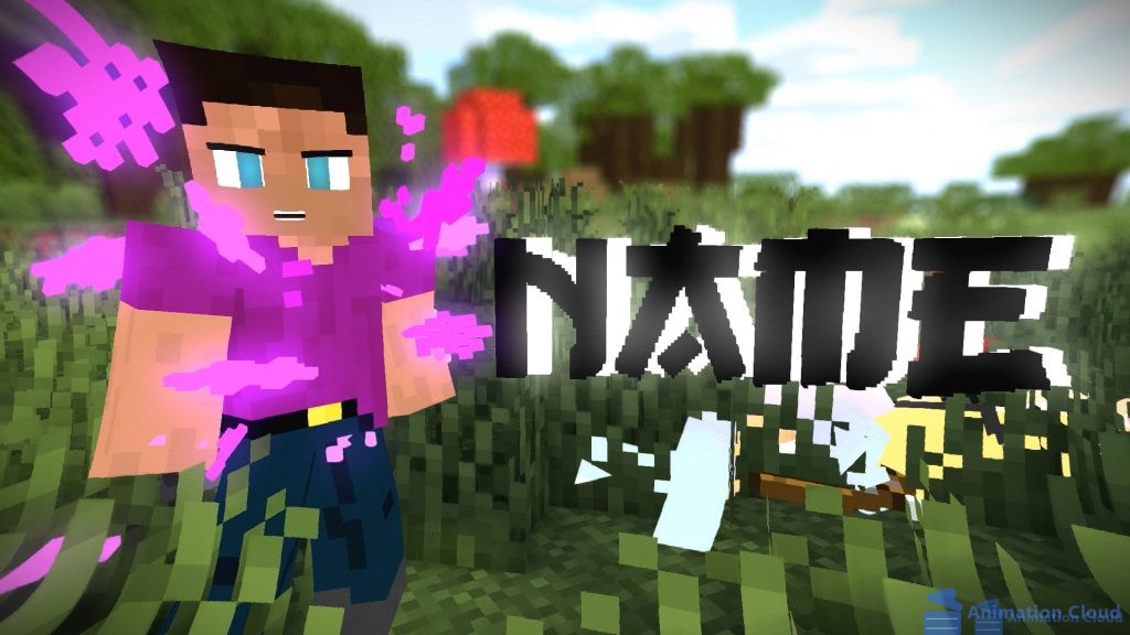 Free Minecraft Intro Template 59 Animation Cloud